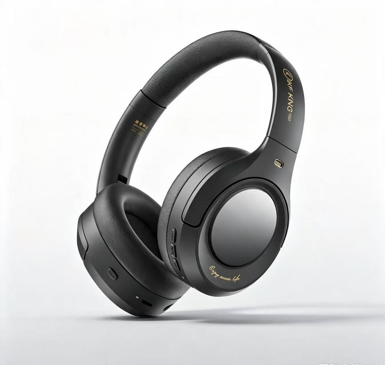 IKF King Pro2.0 ANC беспроводные наушники с шумоподавлением, 125 часов работы, черные
