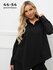 Блуза Valentina. DRESSES Базовая коллекция, размер 52, черный