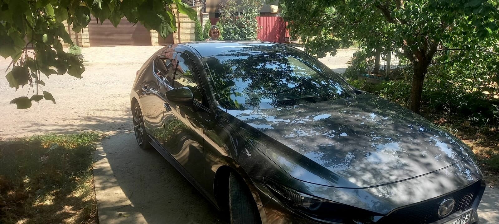 Каркасные автошторки на 4. Mazda3 18-20, (BP8Р) седан, х/б, Япония, передние двери, Zoomauto