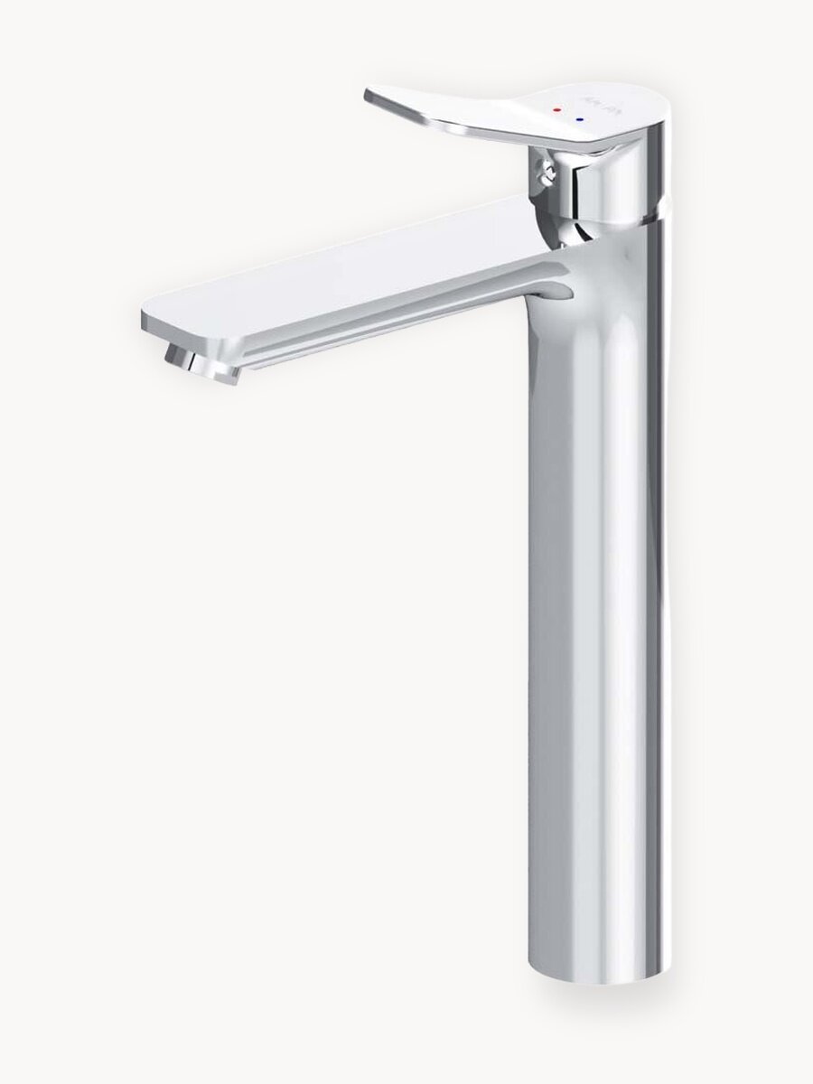 Смеситель для накладной раковины AM.PM X-Joy хром, излив 155 мм, керам. картридж Soft Motion