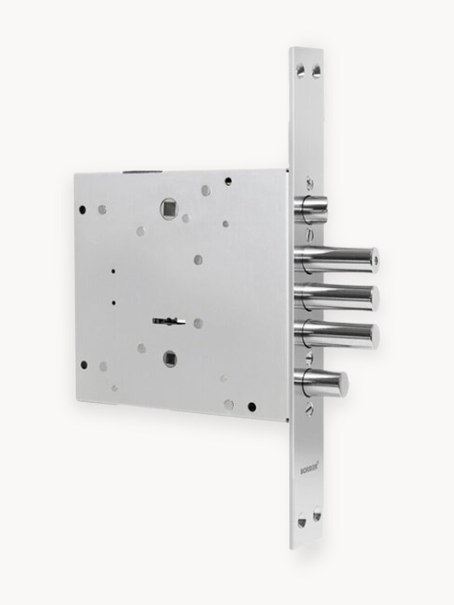 Замок врезной сувальдный с задвижкой и защёлкой Border ЗВ9-8 МКЗ/15, 5 кл. /77937/