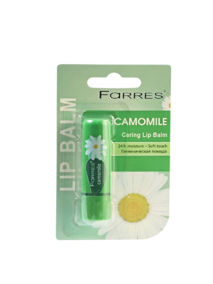 Farres Гигиеническая помада для губ 5095 ромашка Camomile