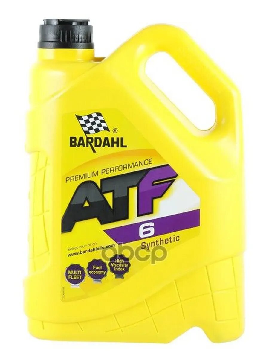 Bardahl Atf Vi Синтетическое 5 Л 36593 Bardahl арт. 36593