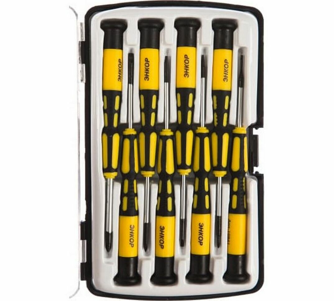 Набор отверток для точных работ Энкор (19841)