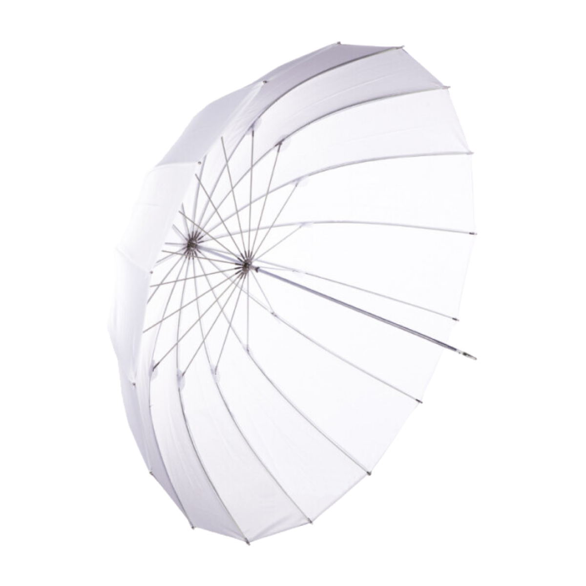 Параболический глубокий фотозонт белый 104 см на просвет Fotokvant U-104T Para