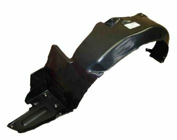 Подкрылок Zekkert 8681125500, для Hyundai Accent, передний, левый, черный, пластик