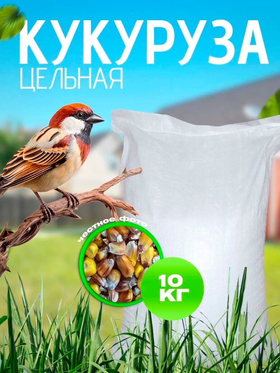 Кукуруза кормовая , фермерская 10 кг