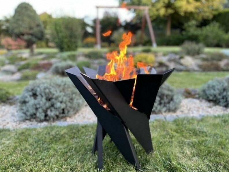 Очаг, чаша для костра, Костровая чаша, Жаровня для улицы Факел - огнеупорная краска