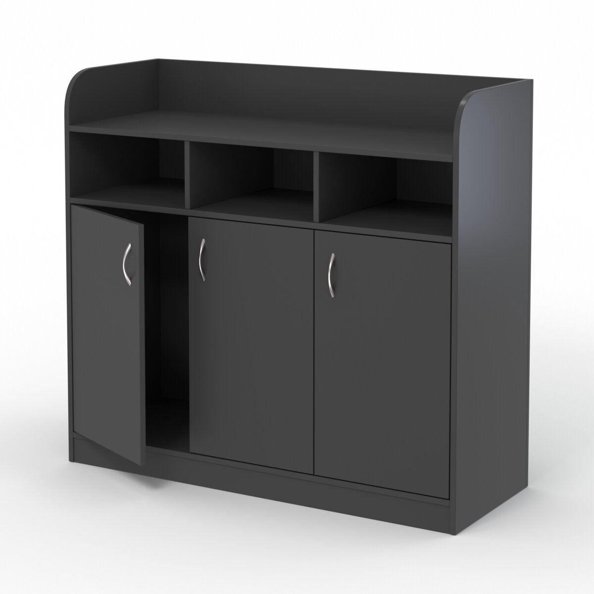 Станция официанта №4, Черный. Производитель товара - компания Westcom.