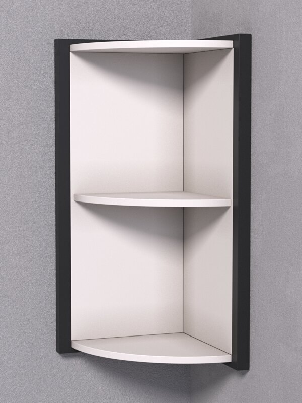 Антресоль угловая А-06 "стронг" в стиле лофт, Белый. Производитель товара - компания Westcom.