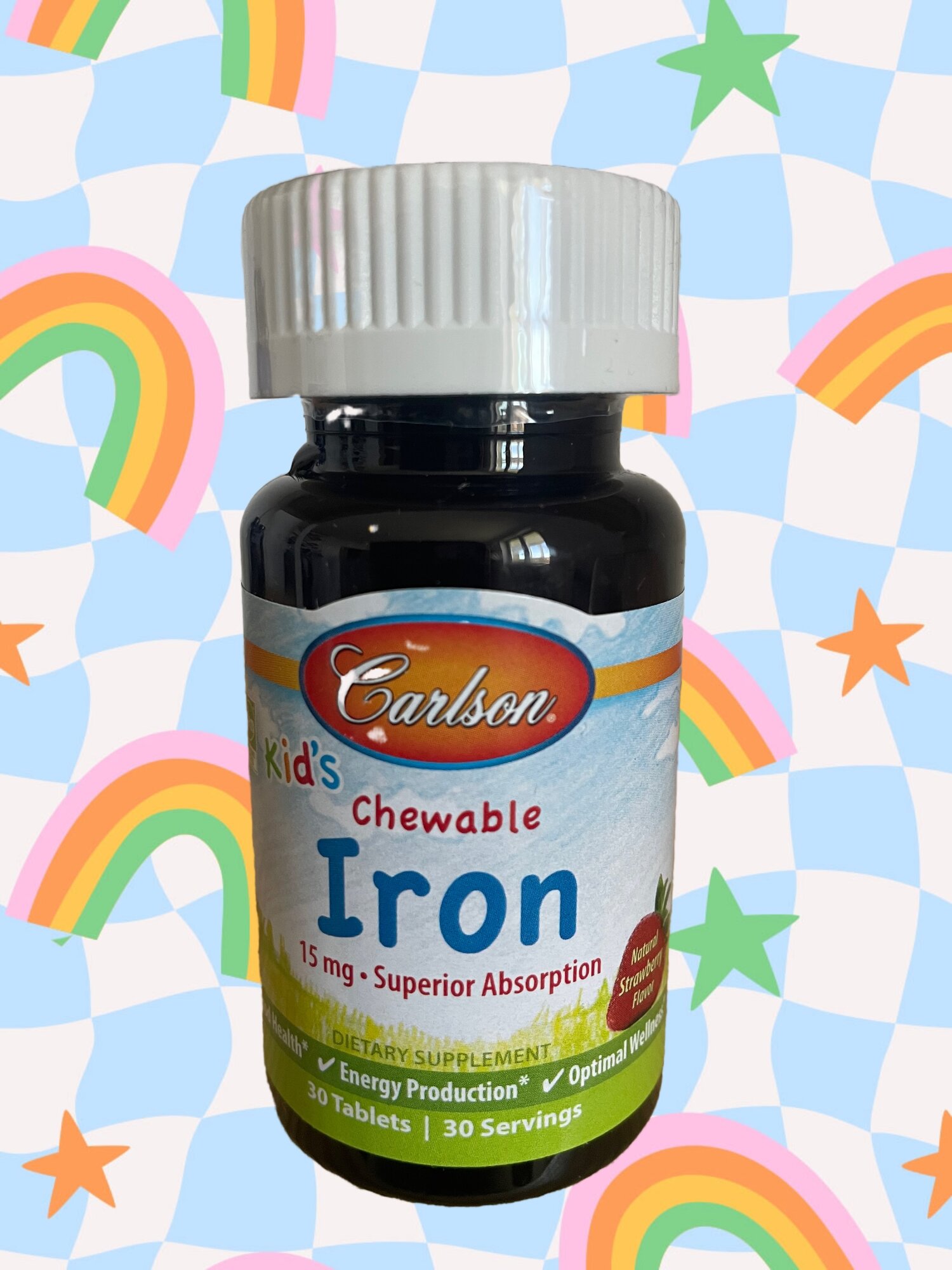 Витамины Carlson Labs "Kid's", для детей, жевательные, 15мг, 30шт, США