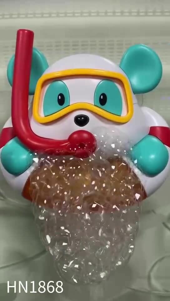 Игрушка для ванной, Генератор пены, Пенный Мишка, Интерактивная, Для детей Trendy Teddy