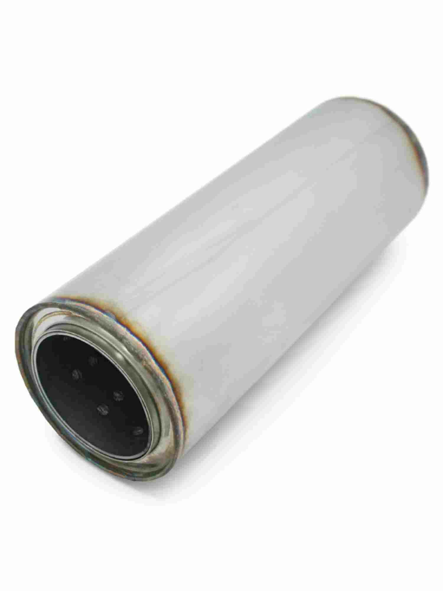 Резонатор «belais» круглый Ø95 мм, с диффузором длина 300 мм, труба Ø63 мм (нержавеющая сталь) belais #19335