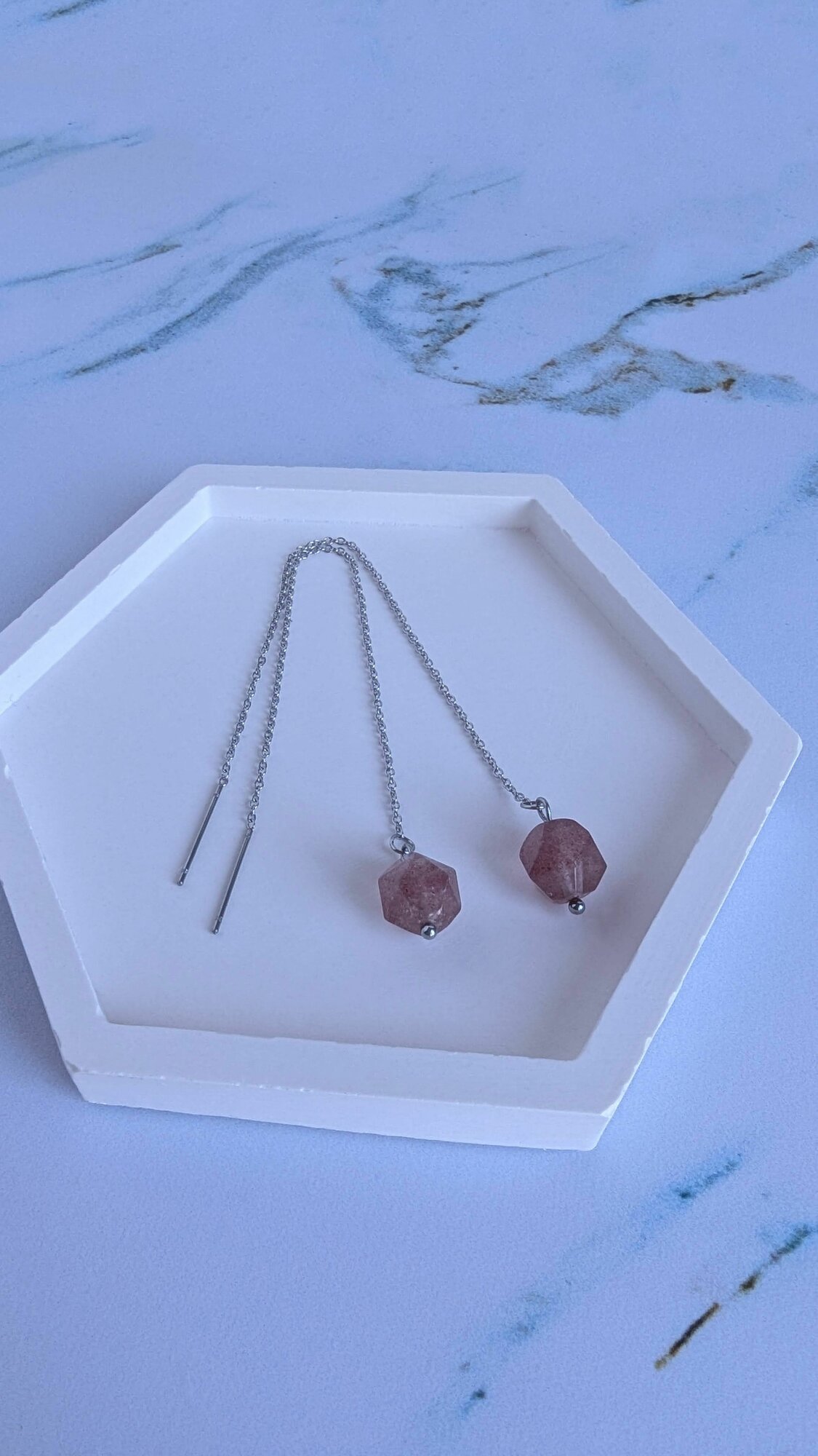 Серьги цепочки