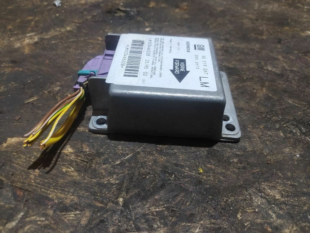 Блок управления AIRBAG Opel Astra F (1991 2005) Б/У с пробегом