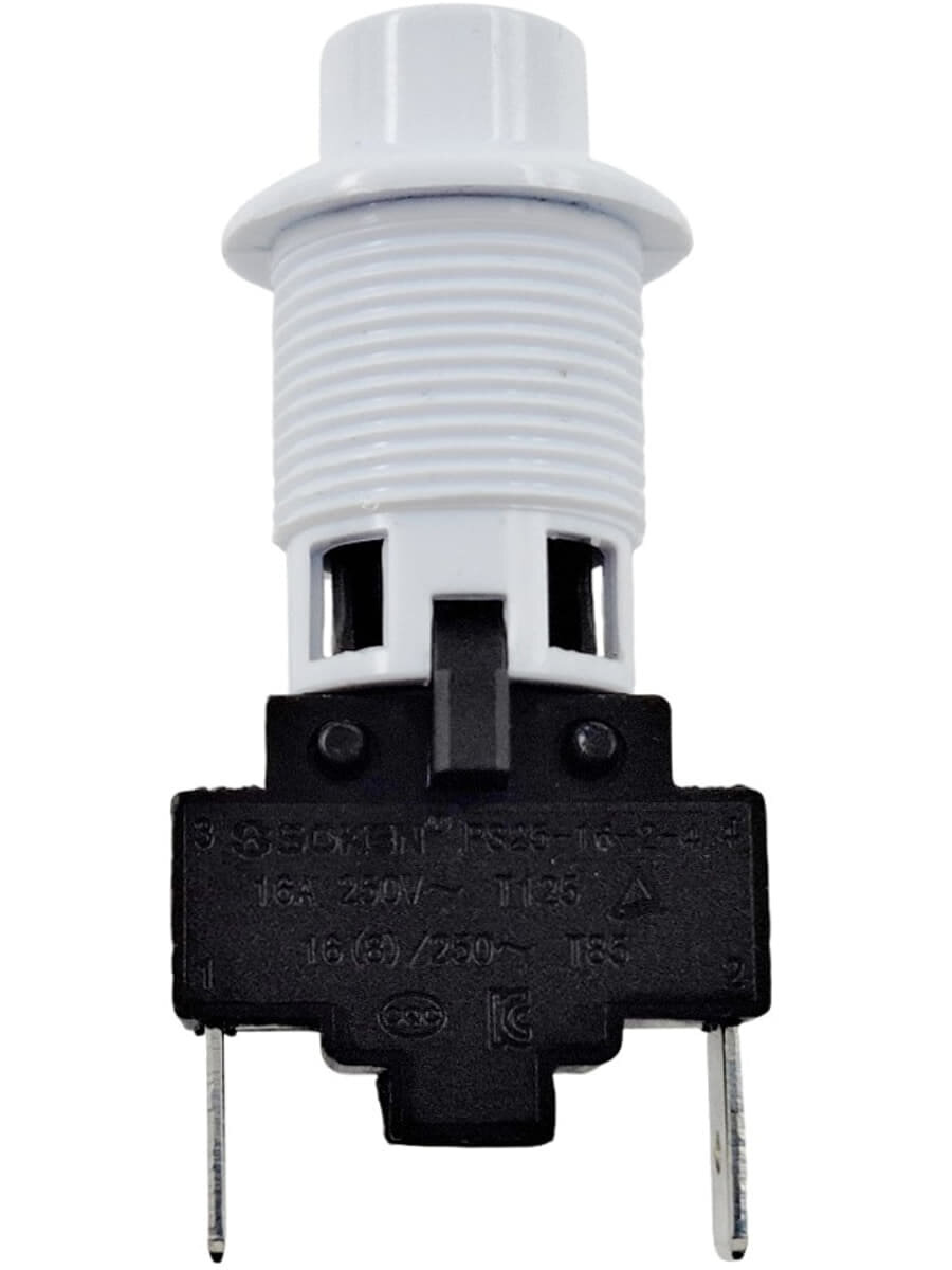 Gefest ПКН-507.2-113 кнопка подсветки духовки 2-х контактная 16A, 250V для плиты Гефест 1300, 1500