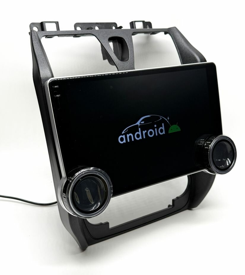 Большая магнитола Tesla A133 4/64 с крутилками Geely Emgrand EC7 2012-2014