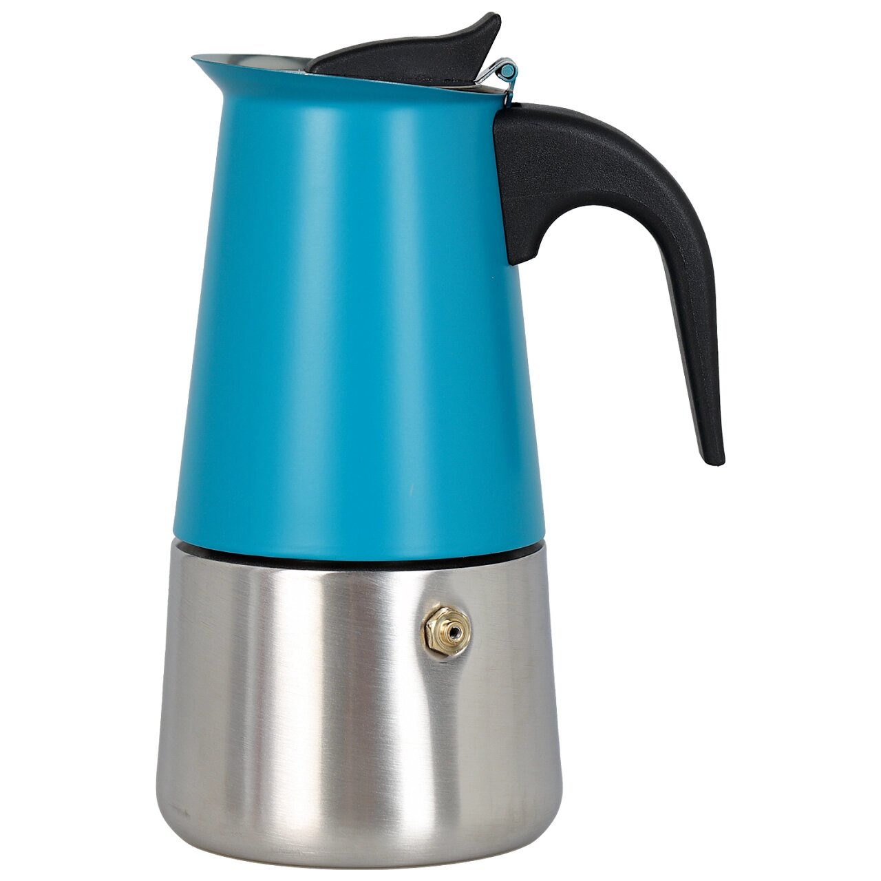 Кофеварка гейзерная Sky, 200 мл, 4 чашки, нержавеющая сталь, компактная для дома