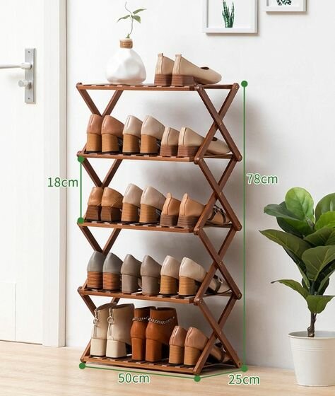 Обувница светло-коричневый 78 50 Этажерка для обуви