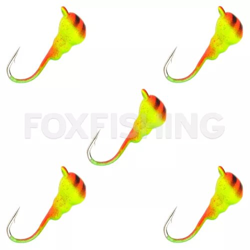 Мормышка Lucky John Муравей 1гр. цвет: 58 /5шт. / LJ20040-58