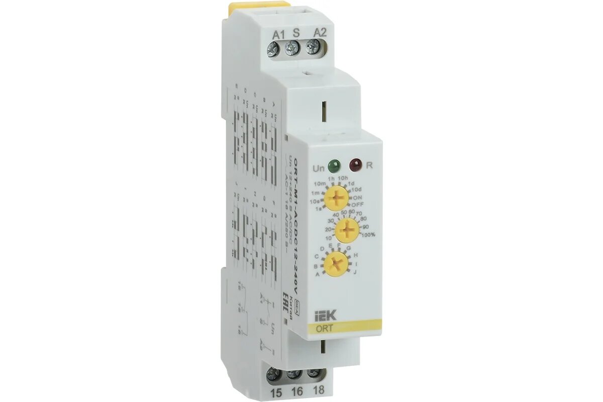 ORT реле времени многофункциональное 1 канал 12-240 В AC/DC ORT-M1-ACDC12-240V
