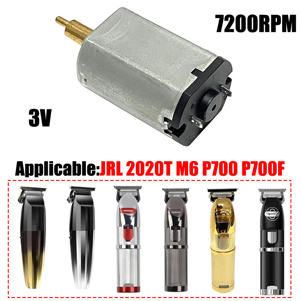 JRL 2020T Двигатель машинки для стрижки волос 7200 об / мин 3 В