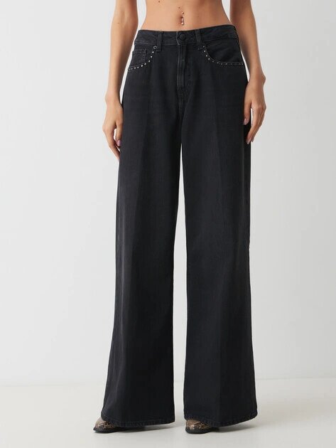 Джинсы широкие 