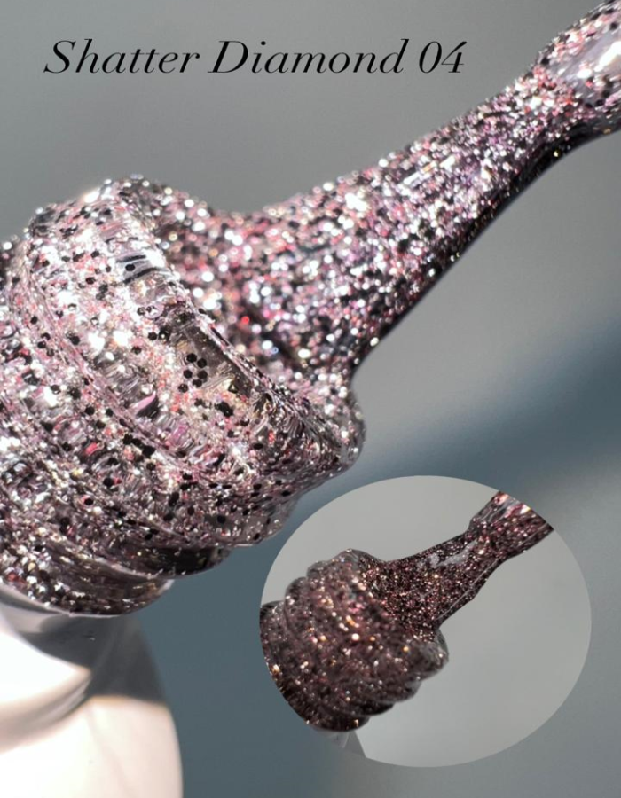 Гель-лак FOR YOU Shatter Diamond № 04