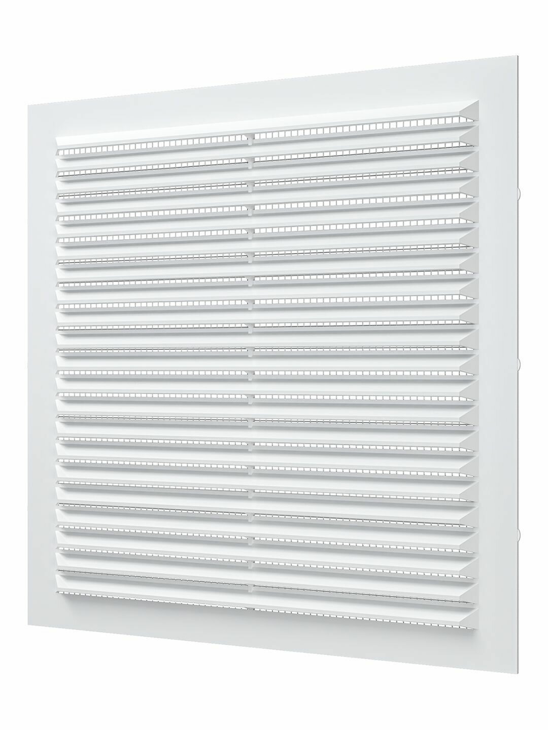 Решетка вентиляционная С сетка 235мм х 235мм пластик ERA белый