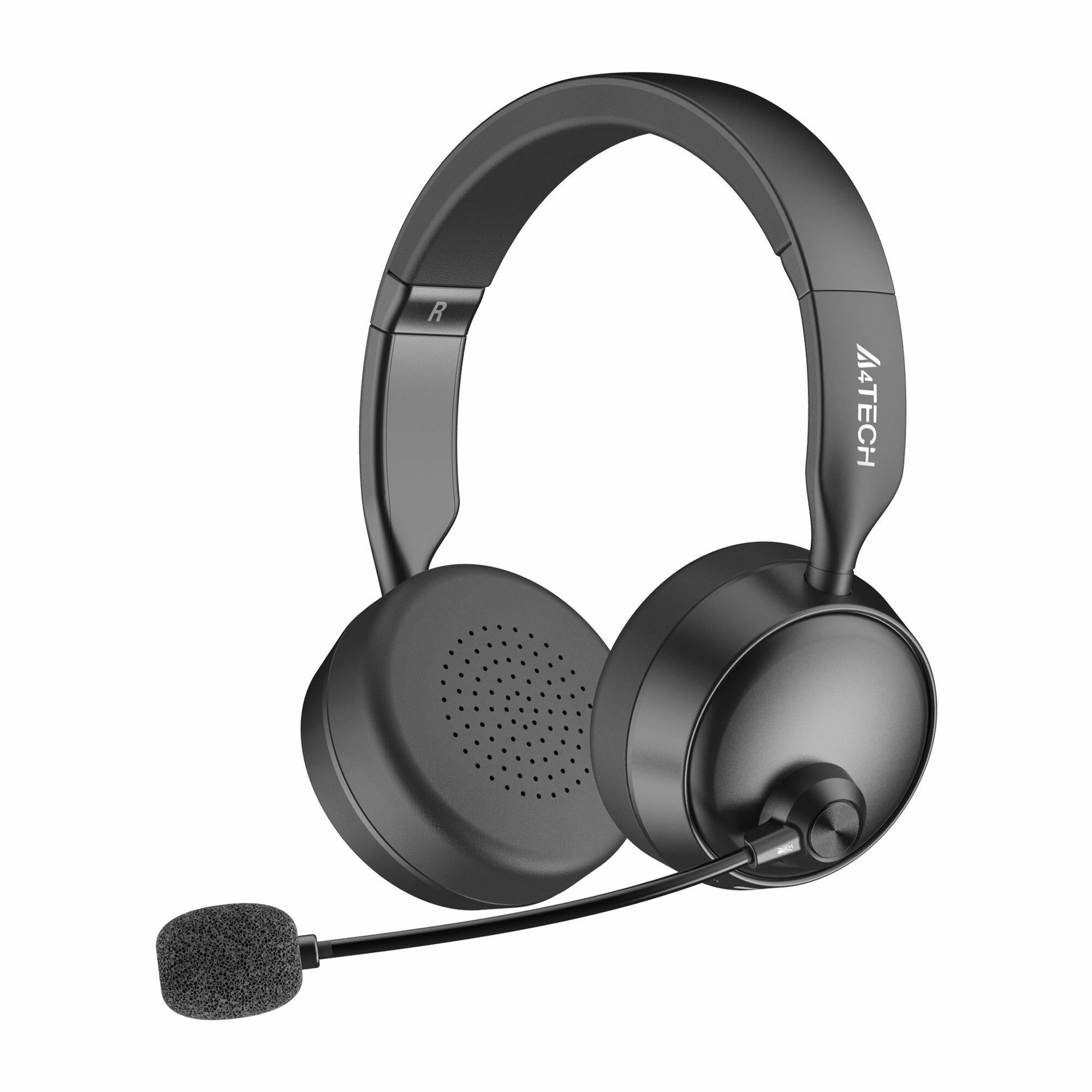 Беспроводные наушники с микрофоном A4Tech BH235, черный, bluetooth