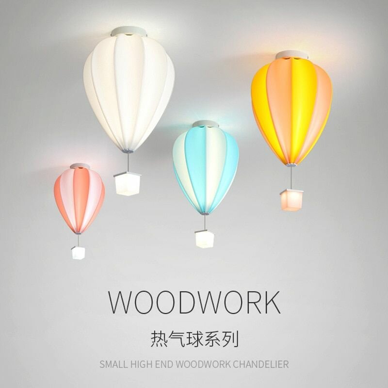 Креативный Мультяшный Потолочный Светильник На Воздушном Шаре. Подходит Для Детских Комнат И Спален. Светодиодное Освещение Для Украшения Дома. -jua