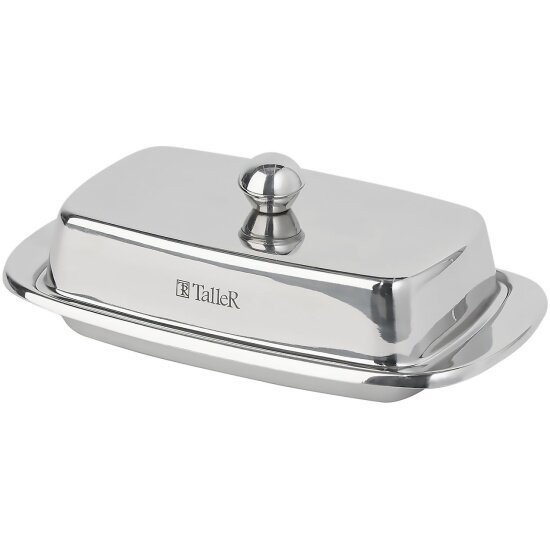 Масленка Taller Лейн 19х10.5х8 см нерж. сталь (TR-61213)