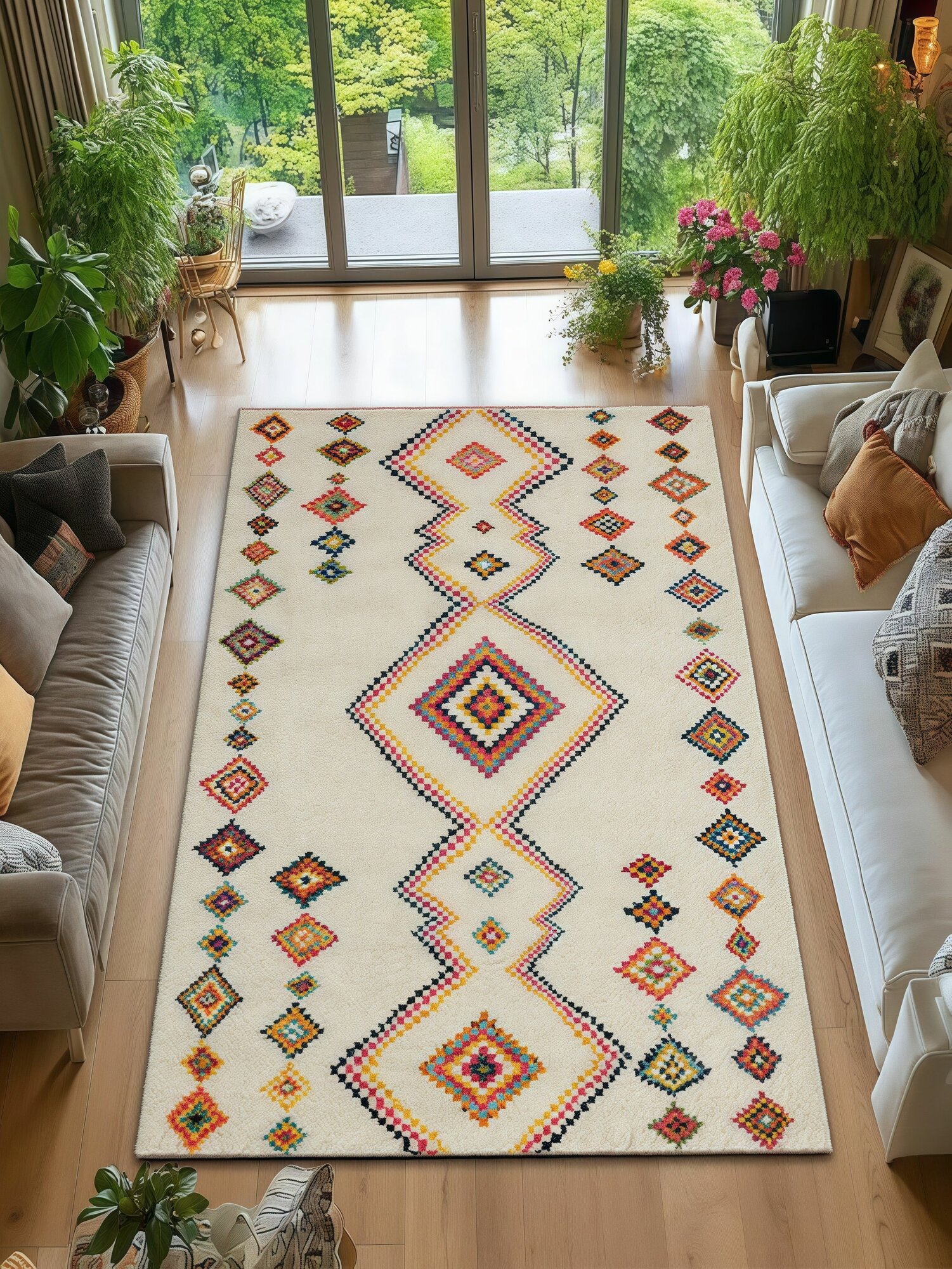 Марокканский ковер в турецком стиле Ковер1.2Mx1.8M