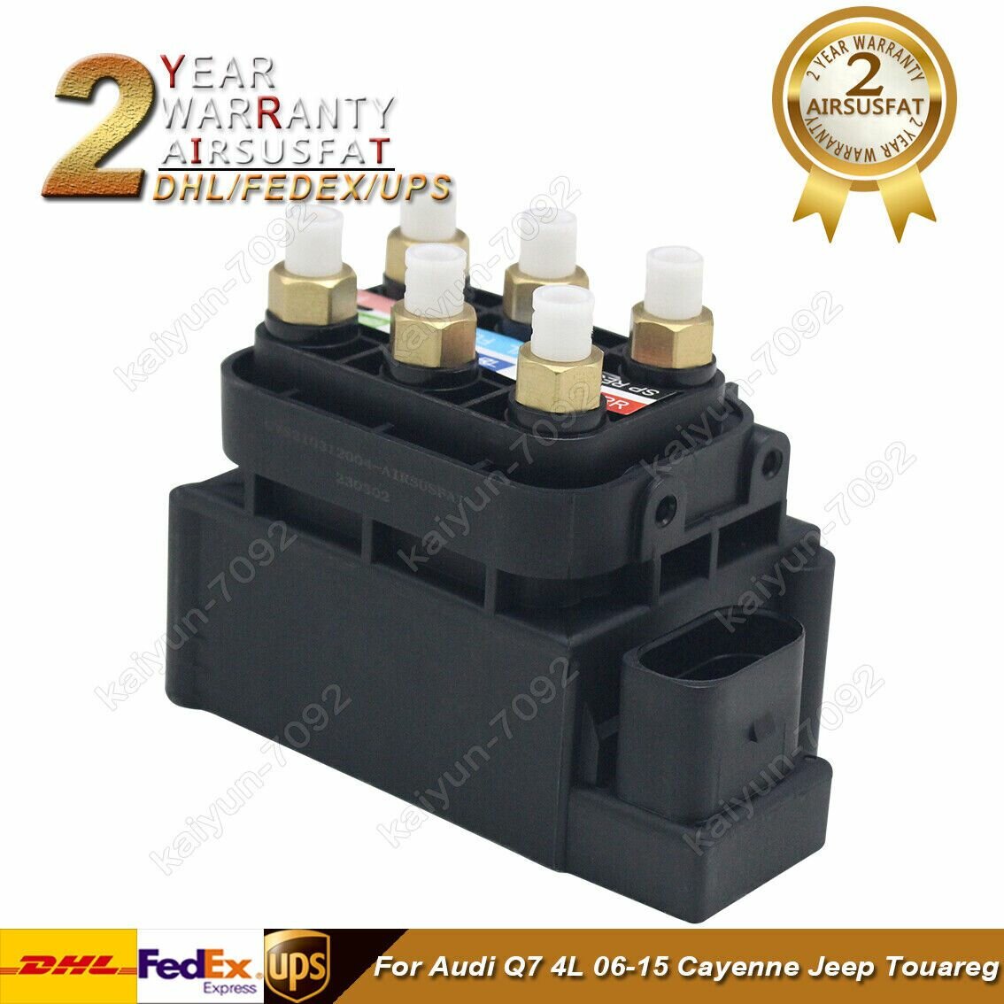 1шт Блок Электромагнитных Клапанов Пневмоподвески Для Audi Q7 Jeep Touareg Cayenne 7L0698014