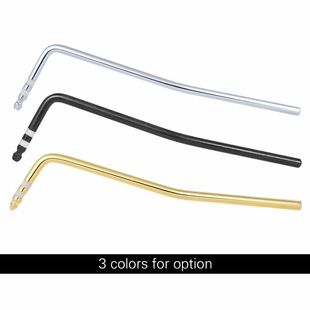 Рычаг тремоло для гитары, черный, золотой, белый, прочный и легкий