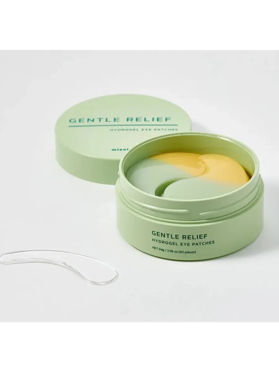 Патчи MISOLI Gentle Relief, гидрогелевые, увлажнение, для всех типов кожи