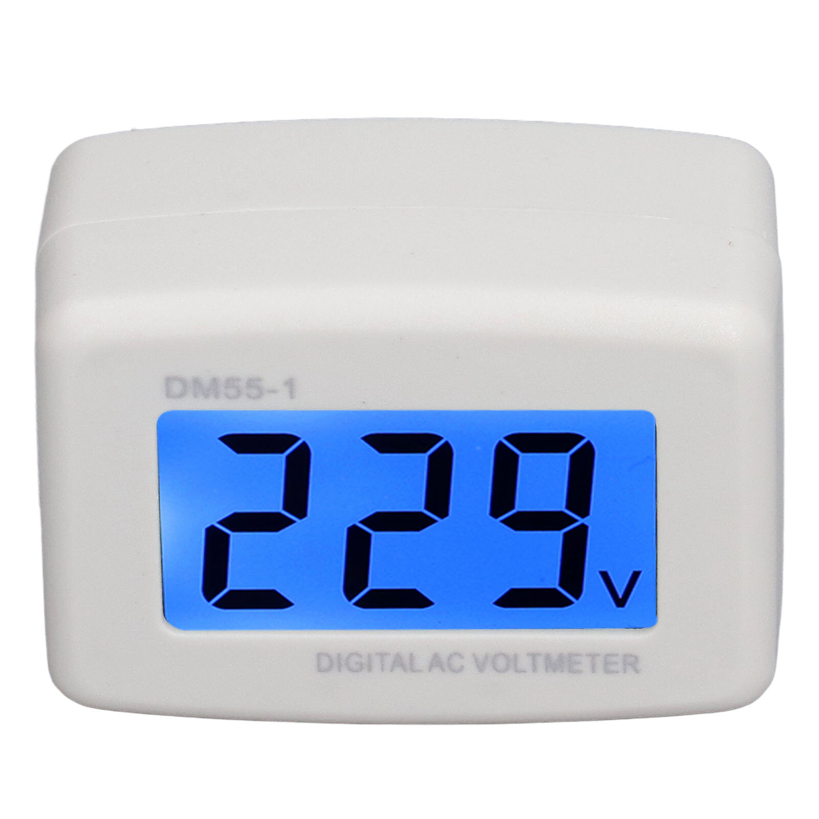 DM55‑1 Цифровой вольтметер легко считывать ЖК -дисплей Digital Trabletage Измерение монитора для дома