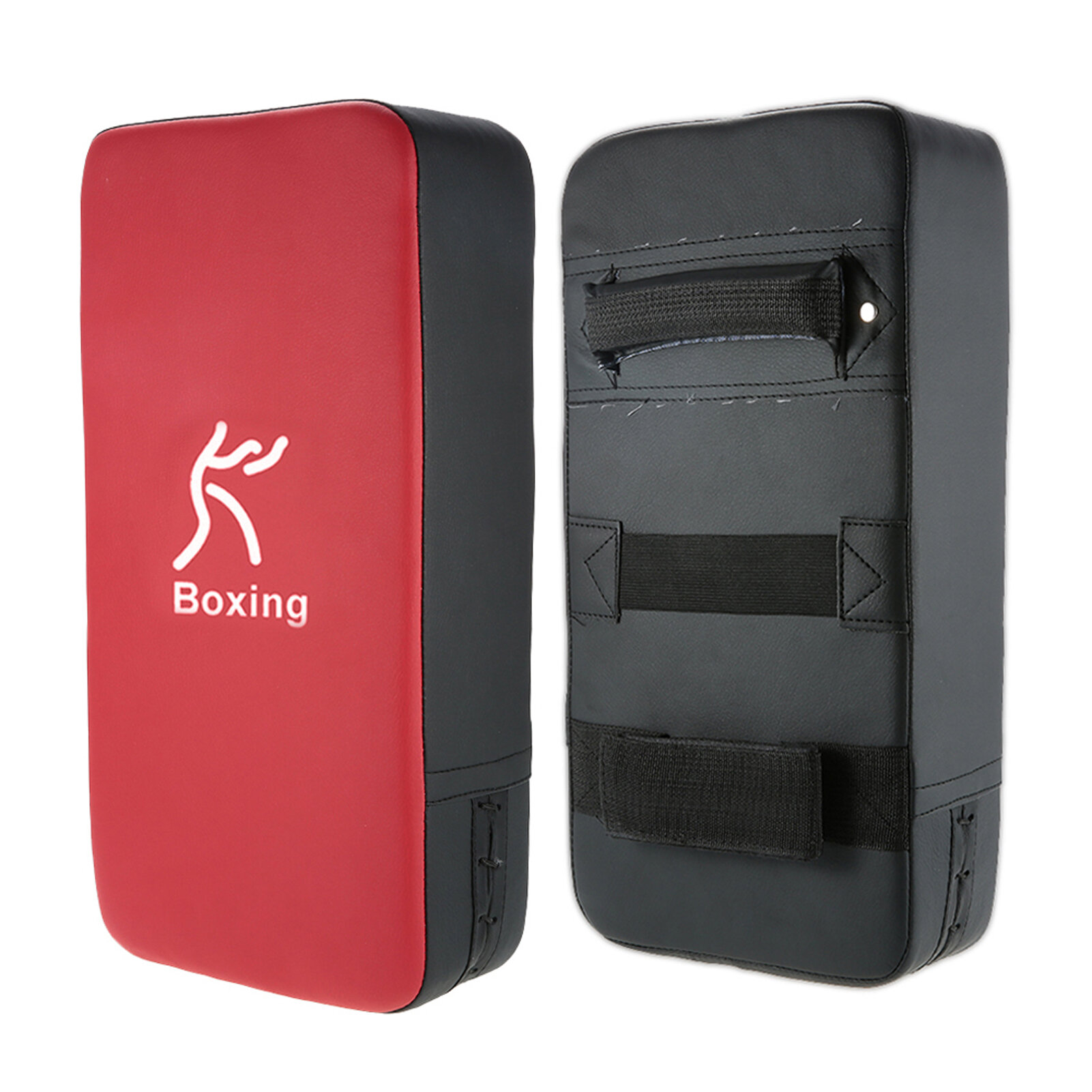 Rectangle Kick Pad Foot Focus Target Pad Strike Shield для тренировки в боксе, каратэ, перчаток, материал кожа и губка, размер 41*20.5*10см, вес изделия 300г, вес упаковки 309г, количество 1шт