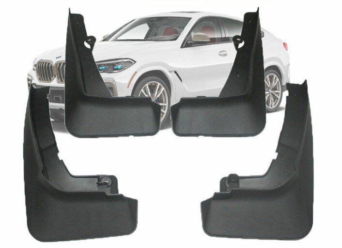 Брызговики BMW X6 G06 M-Sport 2020 2021 2022, комплект, БМВ Х6