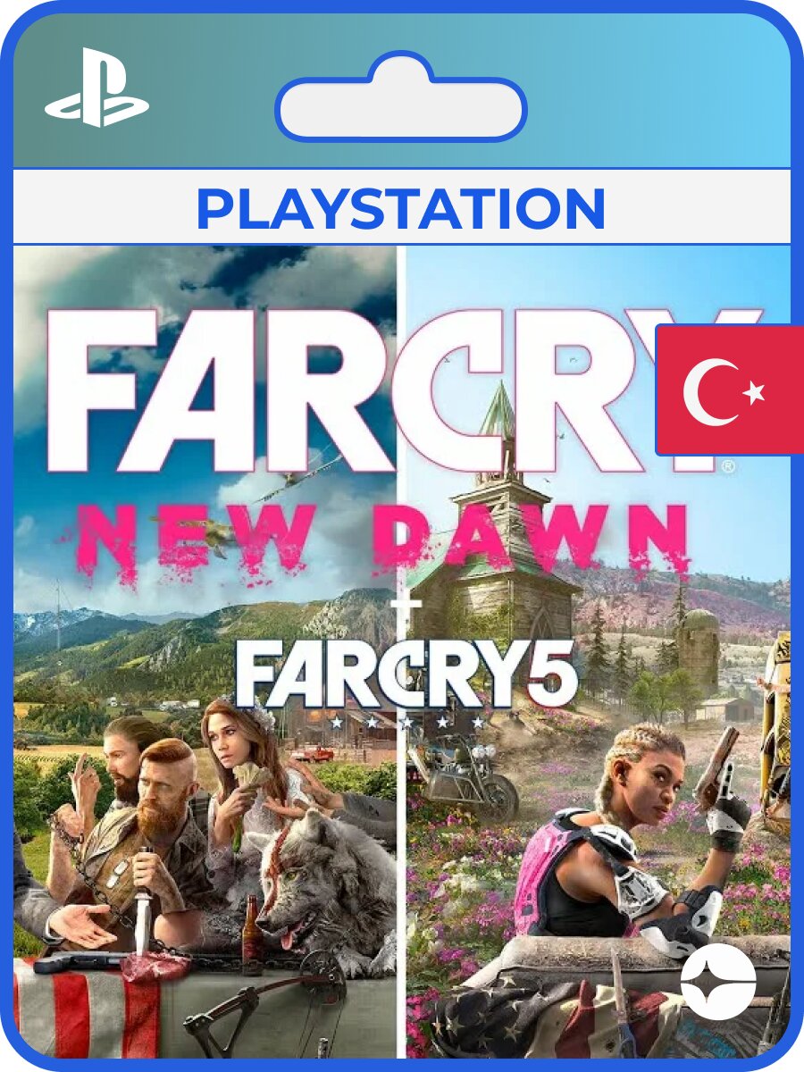 Far Cry 5 + Far Cry New Dawn Complete для Sony Playstation 4/5 [Цифровая версия, Турция]
