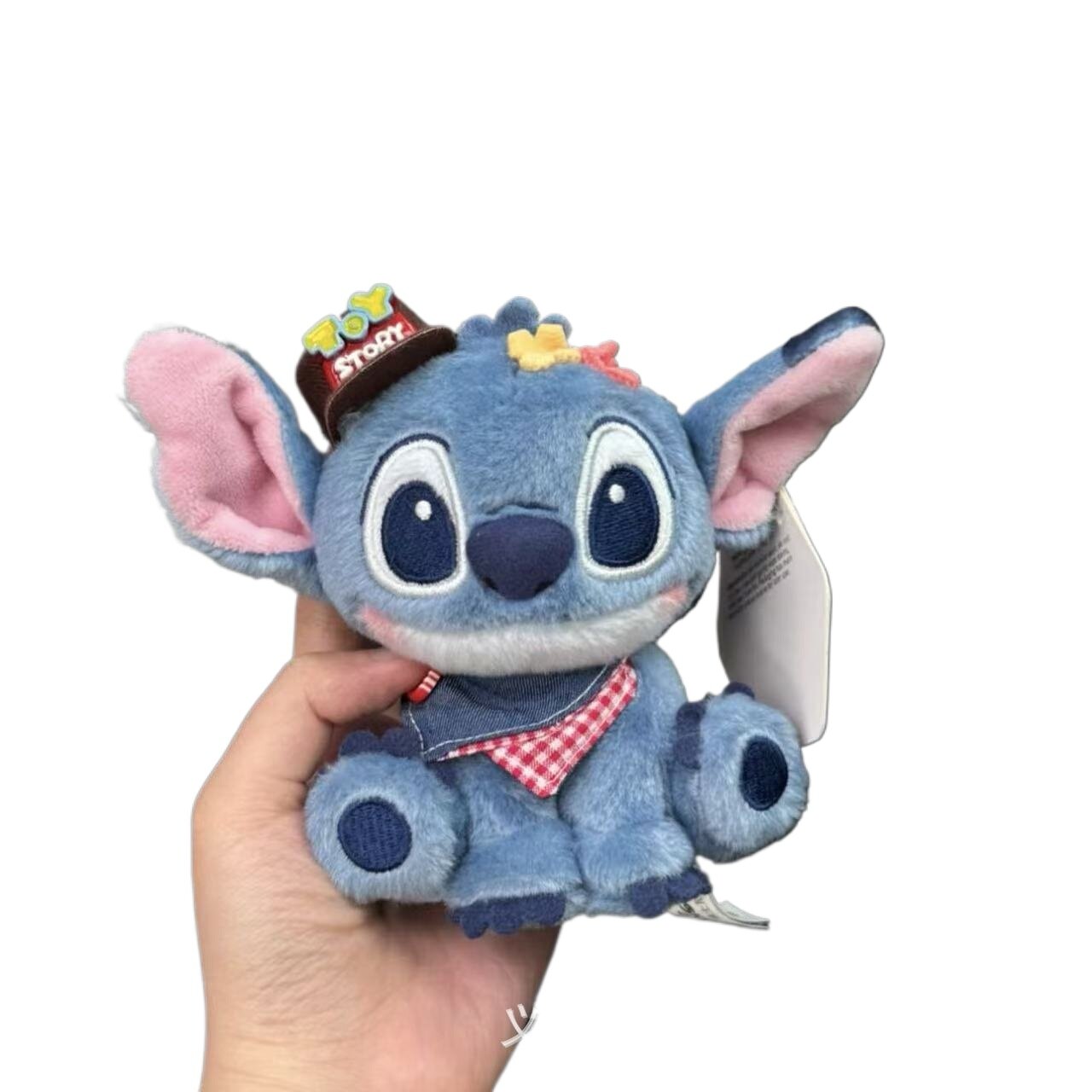 Подлинный симпатичный стежок звезда детская мультипликационная плюшевая куколка стежка подвесная куколка кукля для куклы вешала подарка