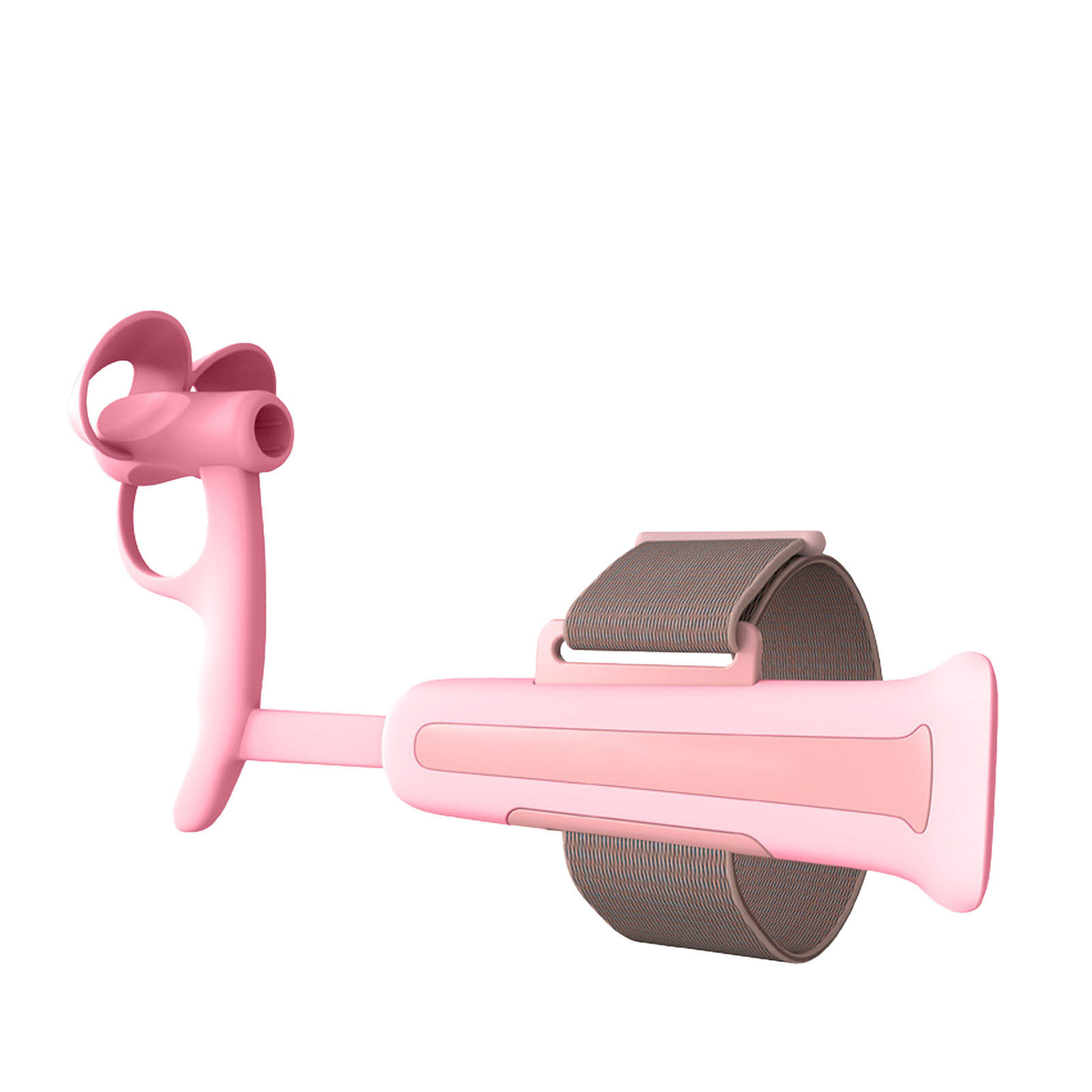 Тренажер для коррекции осанки при письме для детей, регулируемый, эргономичный, для снятия давления на запястье, корректор захвата карандаша, розовый.