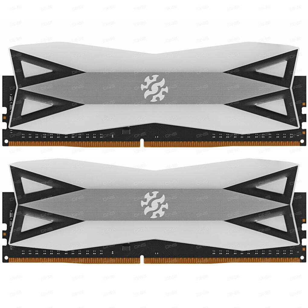 Оперативная память ADATA XPG Spectrix D60G RGB (AX4U32008G16A-DT60) DIMM DDR4 16 ГБ - 2 шт, 3200 МГц