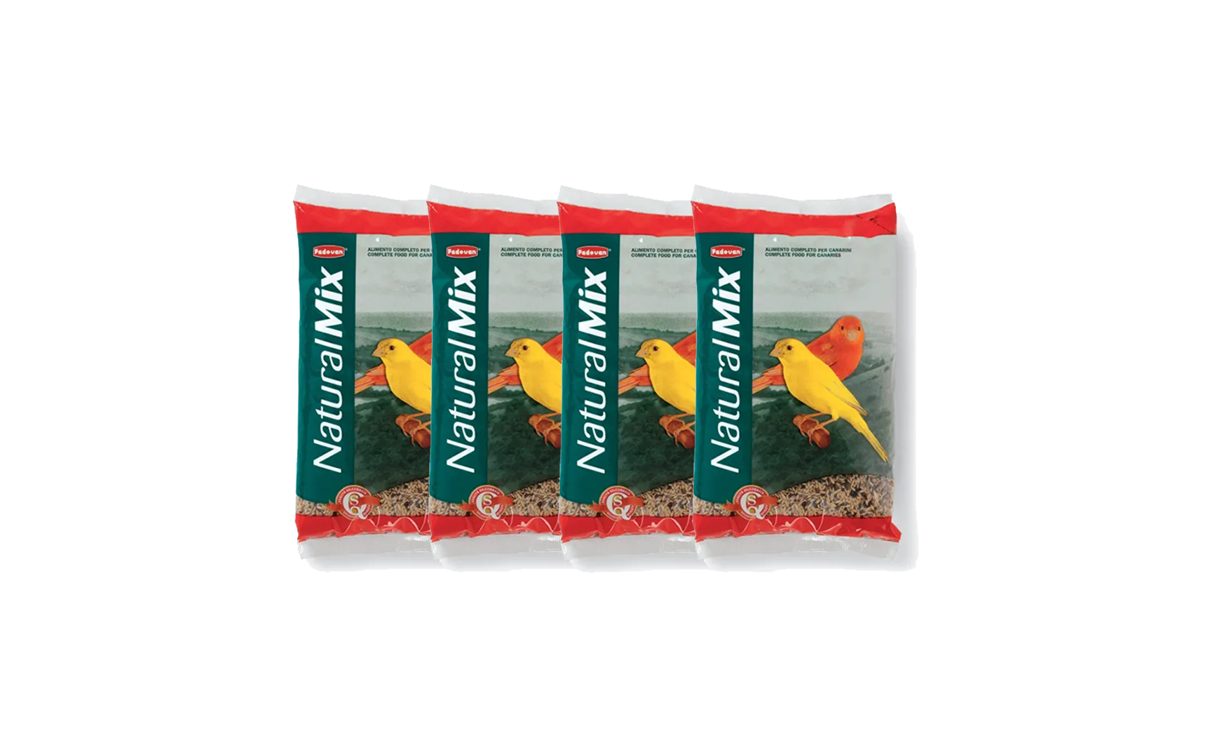 Padovan Naturalmix Canarini корм комплексный для канареек 1 кг x 4 шт.