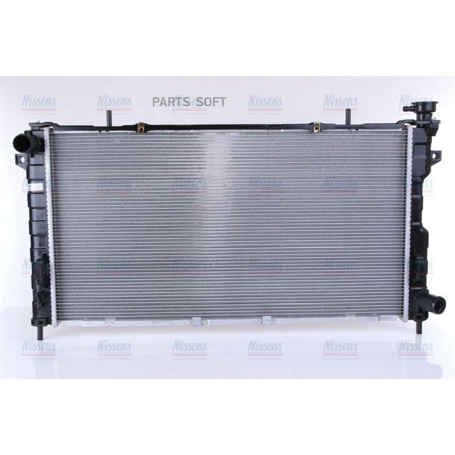 Радиатор системы охлаждения CHRYSLER: VOYAGER IV (RG/RS) 2.4i 16V mtr. EDZ 02/00-12/08 \ DODGE: CARAVAN (RG_) 2.4i 16V mtr. EDZ 02/00-12/07 NISSENS 61004 | цена за 1 шт