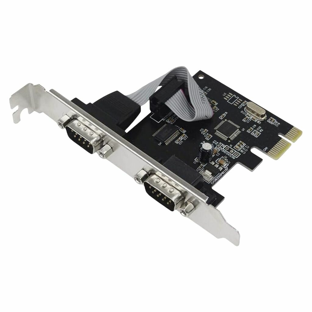 2-портовый PCIe RS232 адаптер