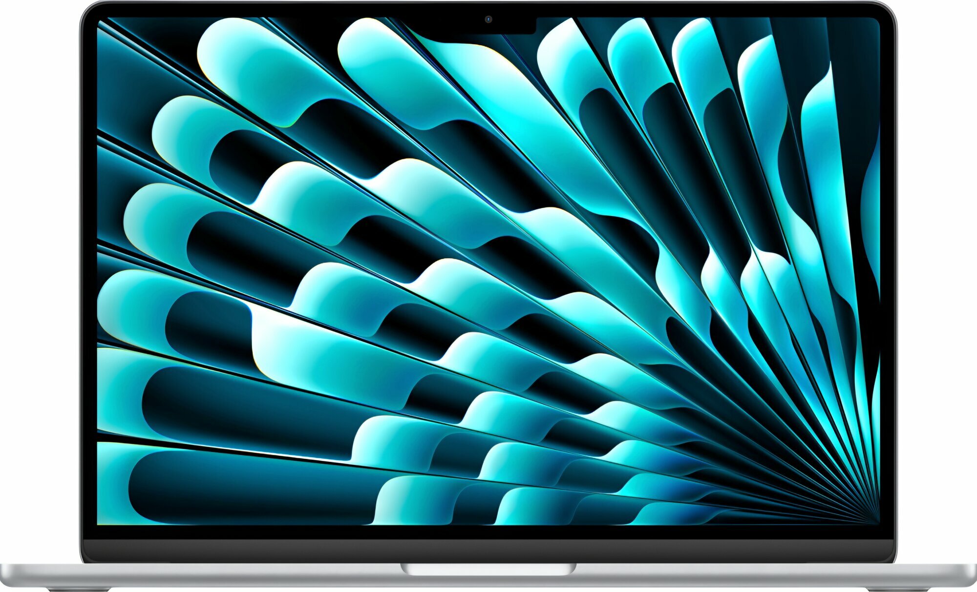 Ноутбук Apple MacBook Air 13 (2025) M4 24/512 ГБ, серебристый — MC654, английская клавиатура, Retina экран