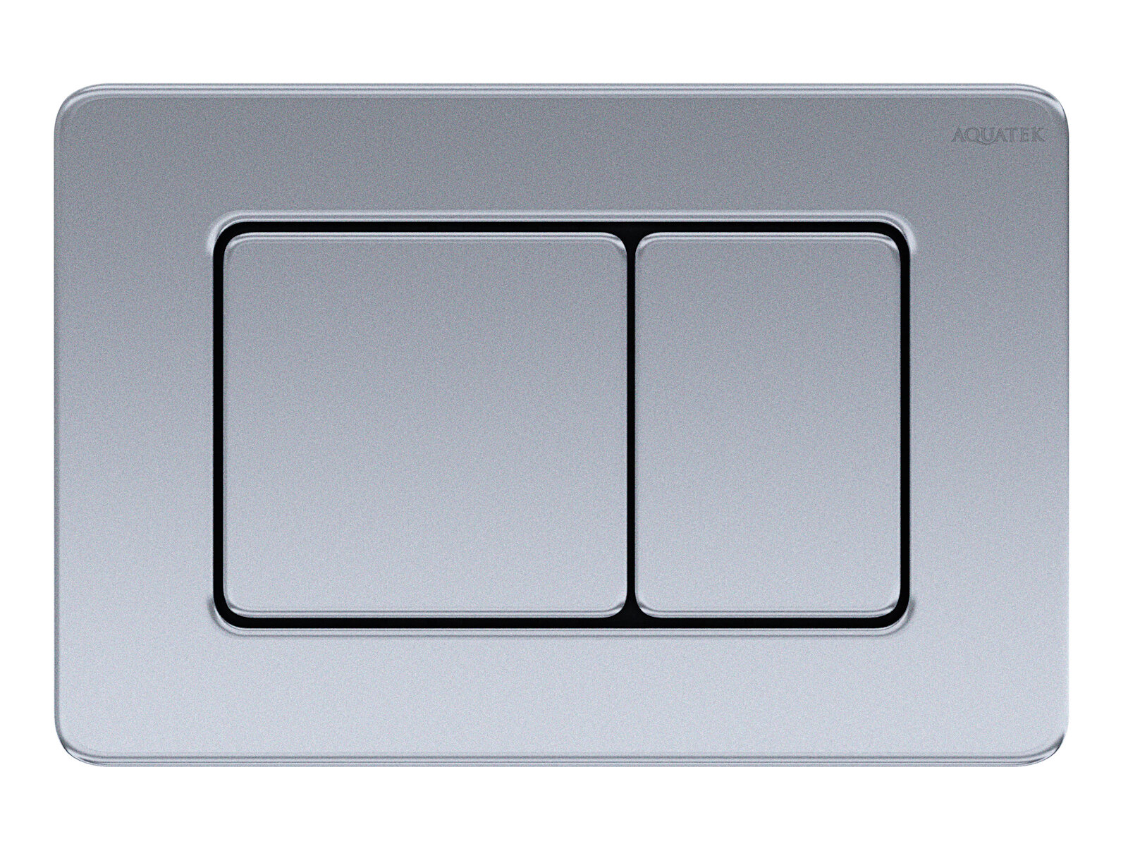 Панель смыва Aquatek Тип7 металл, клавиши квадратные, нержавеющая сталь KDI-0000032