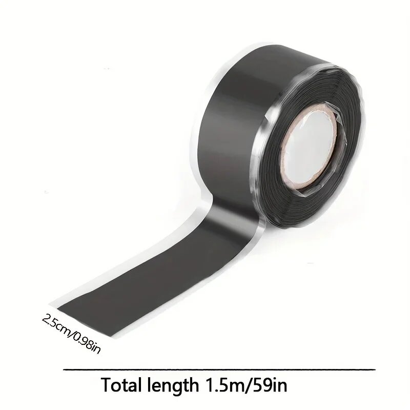 Водонепроницаемая лента для ремонта 1.5M Black