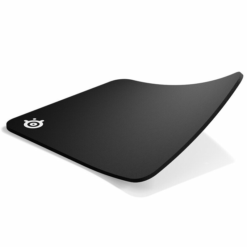 Игровой коврик для мыши SteelSeries QcK Heavy L (63008) черный черный/белый